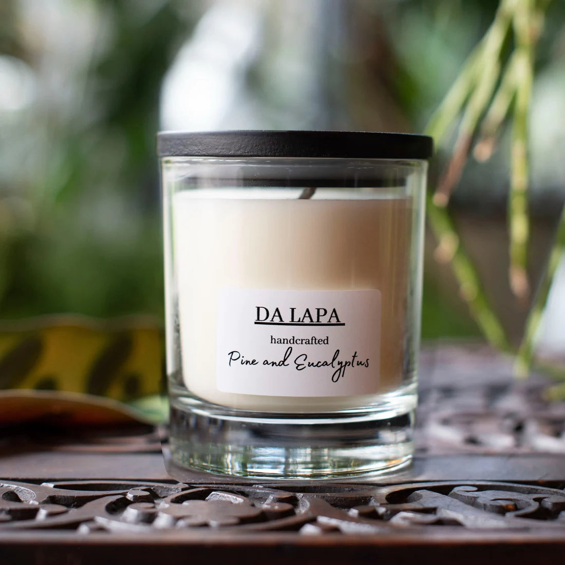 pine and eucalyptus 220mg Candle – DaLapa